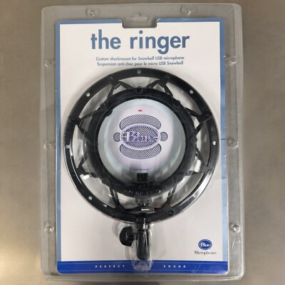BLUE Ringer Universal Microphone Shockmount For SNOWBALL Microphone ...