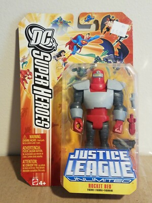 DC Superheroes Justice League Unlimited Rocket Red Action Figure | eBay