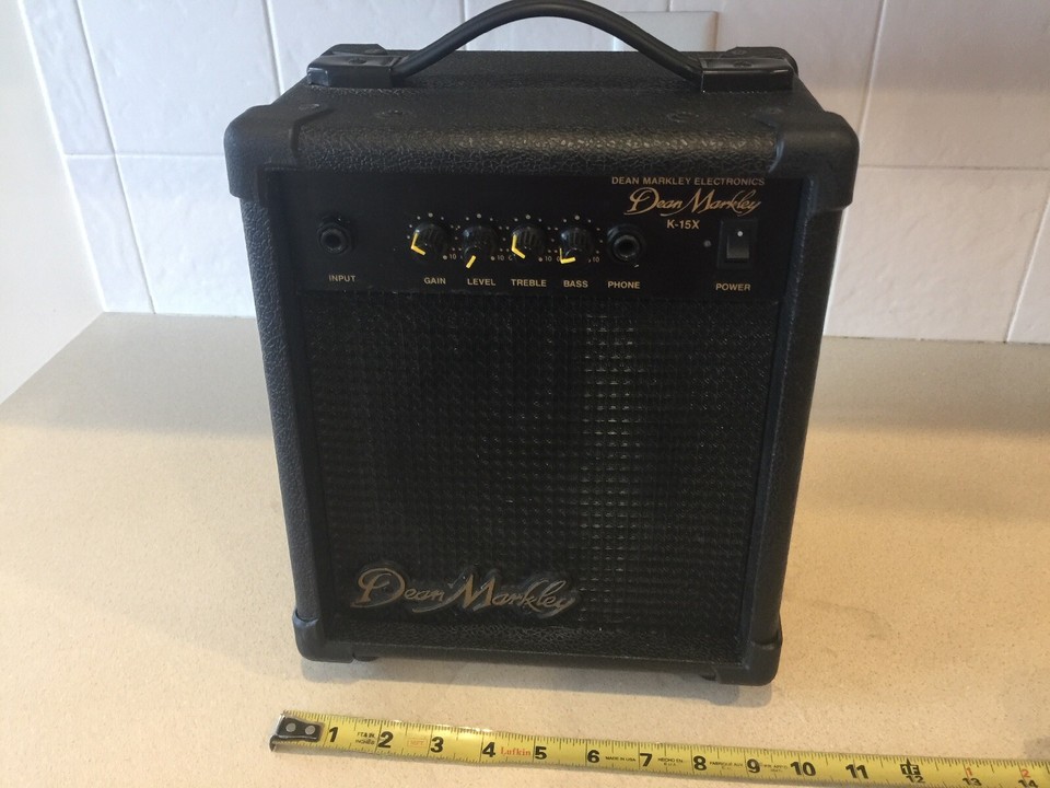 Dean Markley K-15X Guitar Amplifier Custom Loudspeaker Vintage Rock ...
