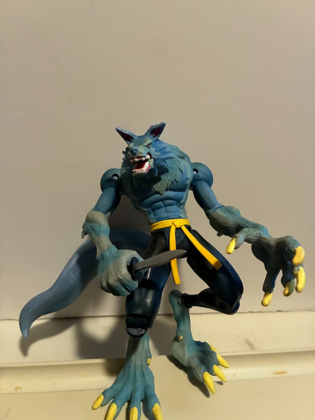 Vintage 1999 ToyBiz Darkstalkers 3 Jon Talbain Wolf 5" w/knife | eBay