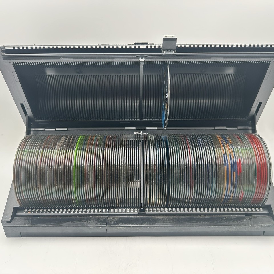 DiscGear Selector 120HD Black CD/DVD/Blu-Ray Game Storage Disc ...