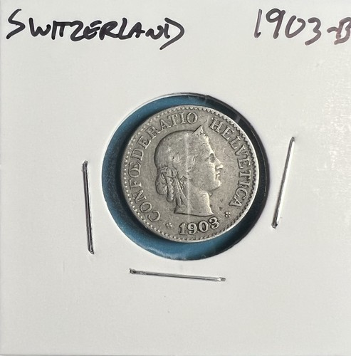 Switzerland 10 Rappen 1903B Copper-Nickel **Nice Coin** | eBay