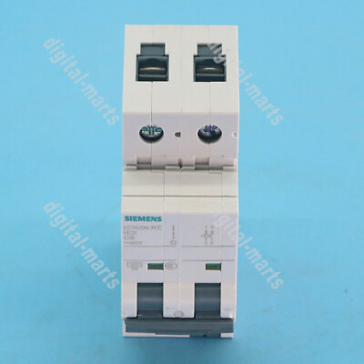 1PCS NEW SIEMENS Air switch breaker 5SY6206-7CC 2P C6A SPOT STOCK | eBay