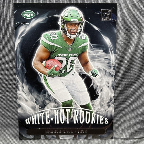 2022 PANINI DONRUSS BREECE HALL WHITE HOT ROOKIES ROOKIE CARD RC #WHR-6 ...