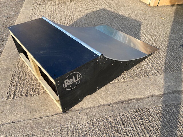 Premium Roll-In.co Skate Ramp Quarter Pipe, Kicker, Fly Off ...