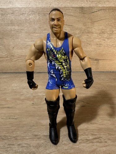 Mattel WWE Basic 43 Basic Rob Van Dam Action Figure Blue Dragon Singlet ...
