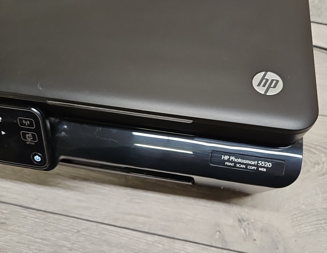 HP Photosmart 5520 All-in-One Inkjet Printer With Ink & Cables Tested ...