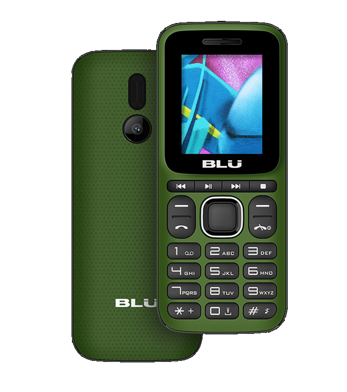 BLU Z4 Music Z250 GSM Unlocked 1.8" Dual Sim FM Radio Flashlight ...