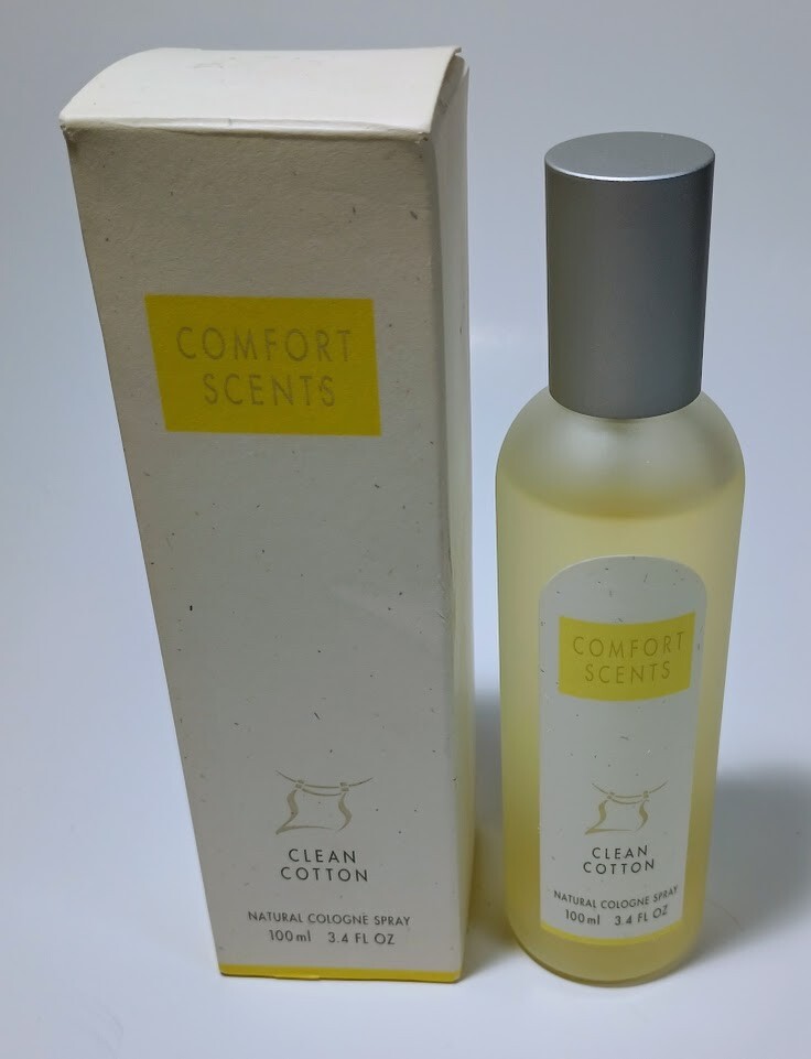 Vintage Avon Comfort Scents Clean Cotton Women's Cologne Spray 1996 3.4 ...