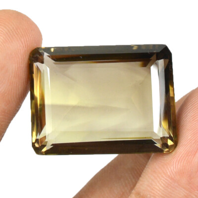 54.10 Ct Lovely Natural Smoky Quartz Octa Step Mix Shape Loose Gemstone ...