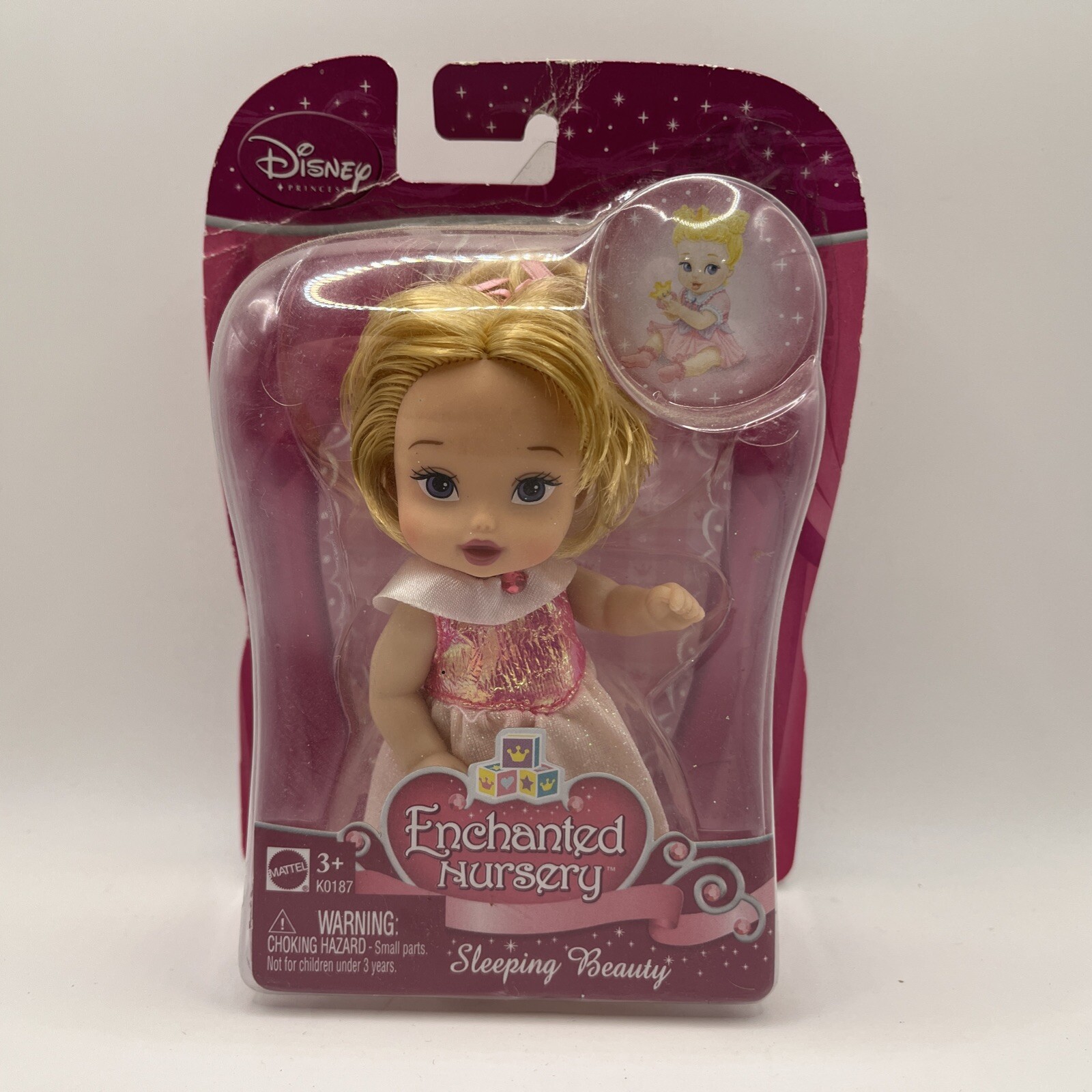 Mattel Disney Princess Enchanted Nursery Cinderella Beach 2007 Doll ...