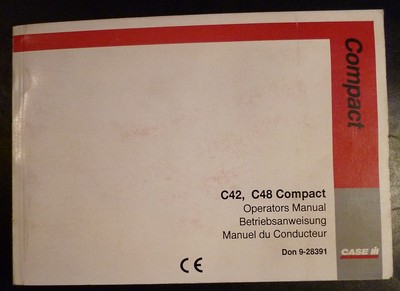 Case Traktoren C42 + C48 Compact Betriebsanleitung | eBay.de