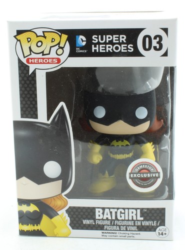 Funko Pop! - DC Super heroes Batman 3 Gamestop Exclusive - Vinyl Figure ...