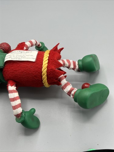 Christopher Pop-in-kins Christmas elf figure doll toy bendable 9" vinyl ...
