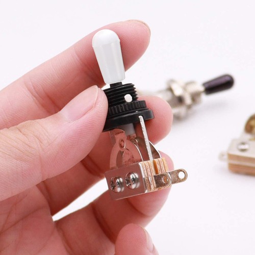 18 PCS Electric Guitar Toggle Switch Tip Knob 3 Way Switch Tip Accessories | eBay UK