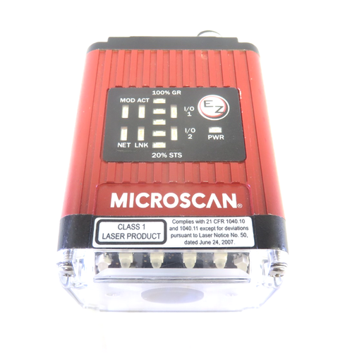 Microscan QX Hawk, FIS-6801-1510G, Fixed Barcode Scanner, For Parts ...