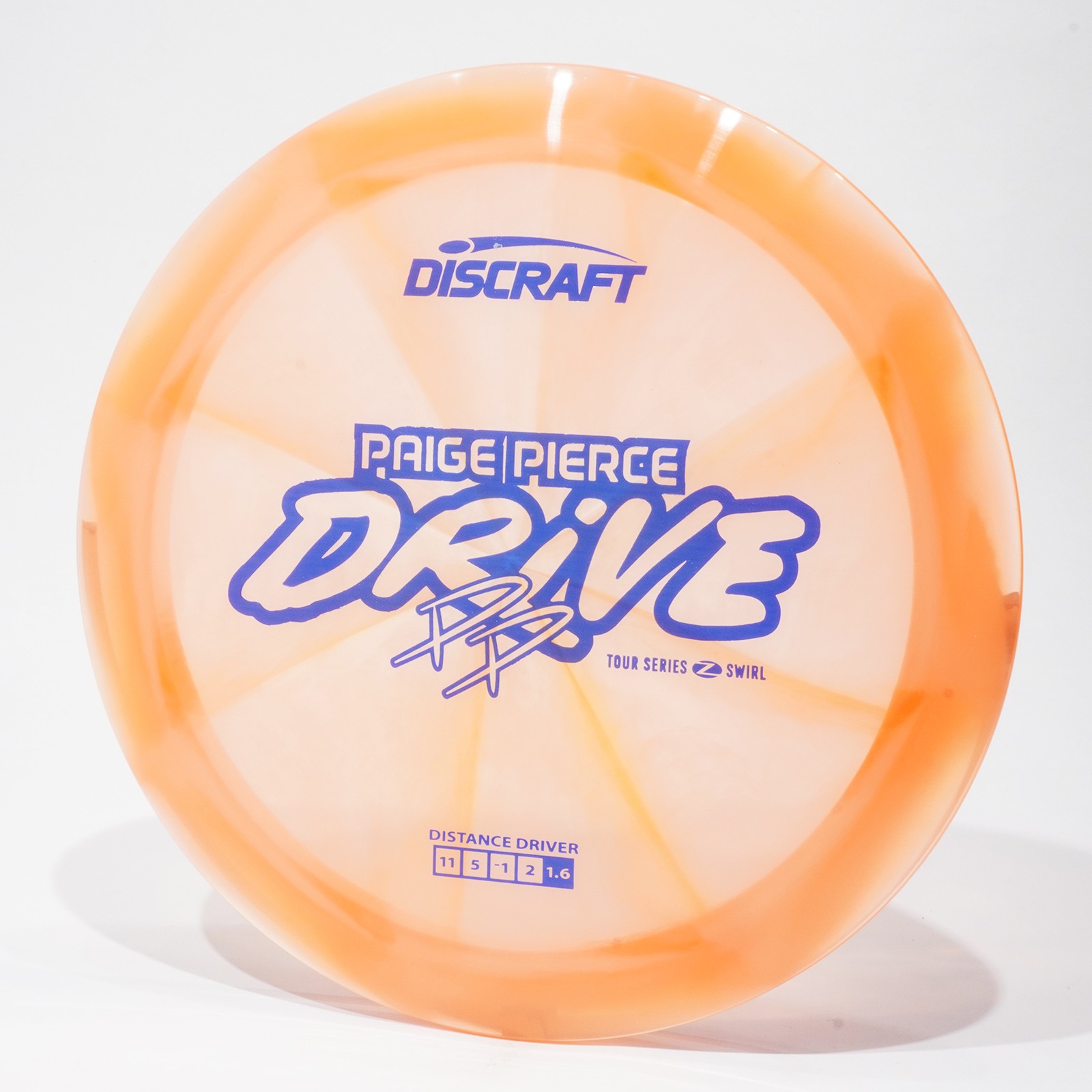 Discraft Paige Pierce Z Swirl Drive 2025 Tour Series Disc Golf Distance ...