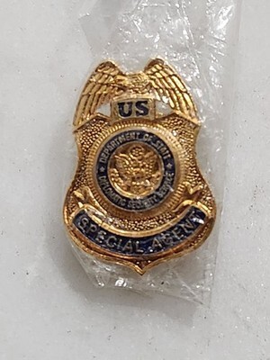 US Diplomatic Security Service Special Agent Business Card Badge Shield ...