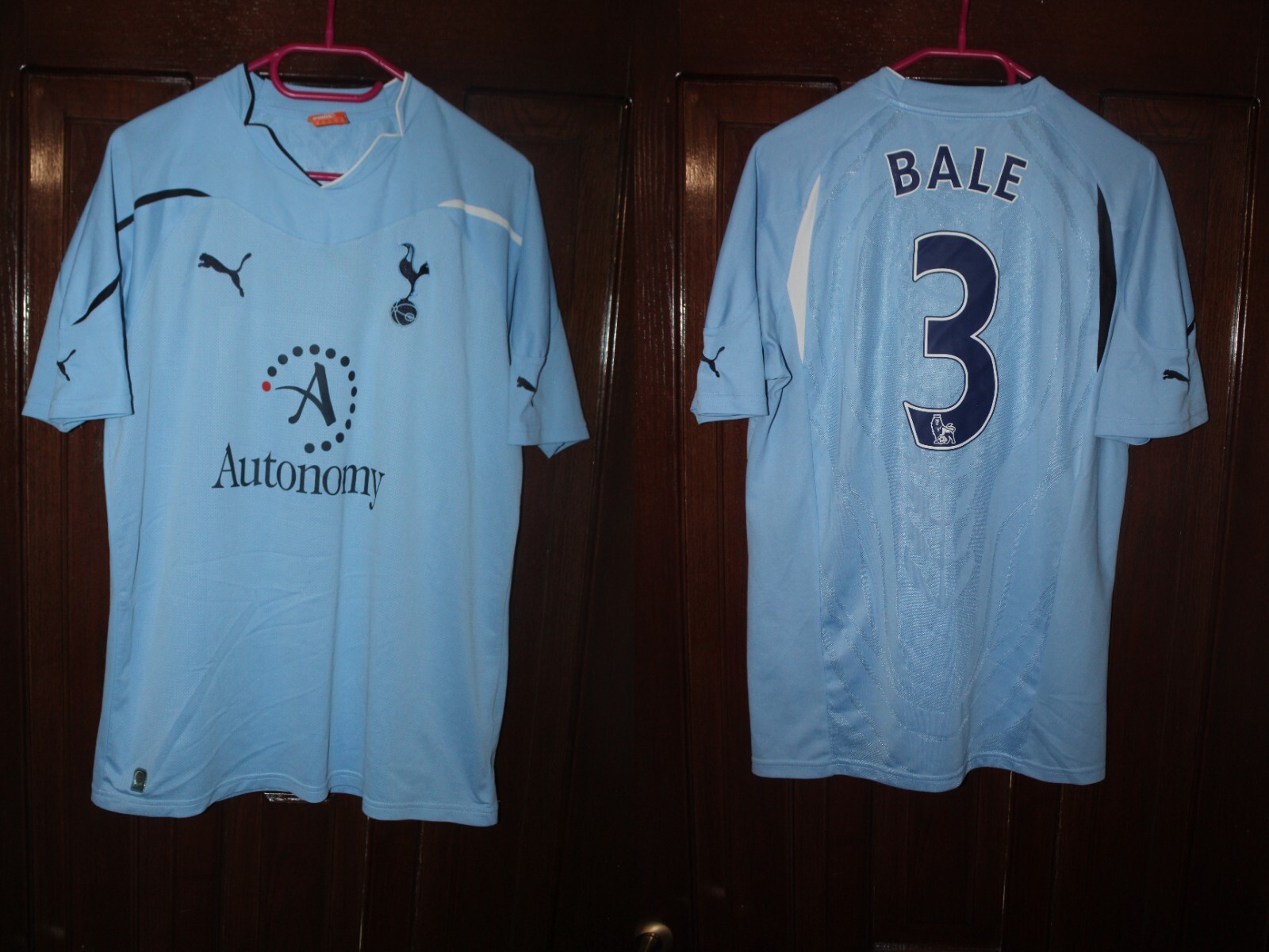 Tottenham Hotspur 2010 2011 Bale Away Puma Shirt Jersey Trikot Size M ...