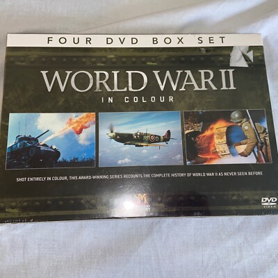 World war 2 dvd box set world war 2 In Colour-Military History | eBay