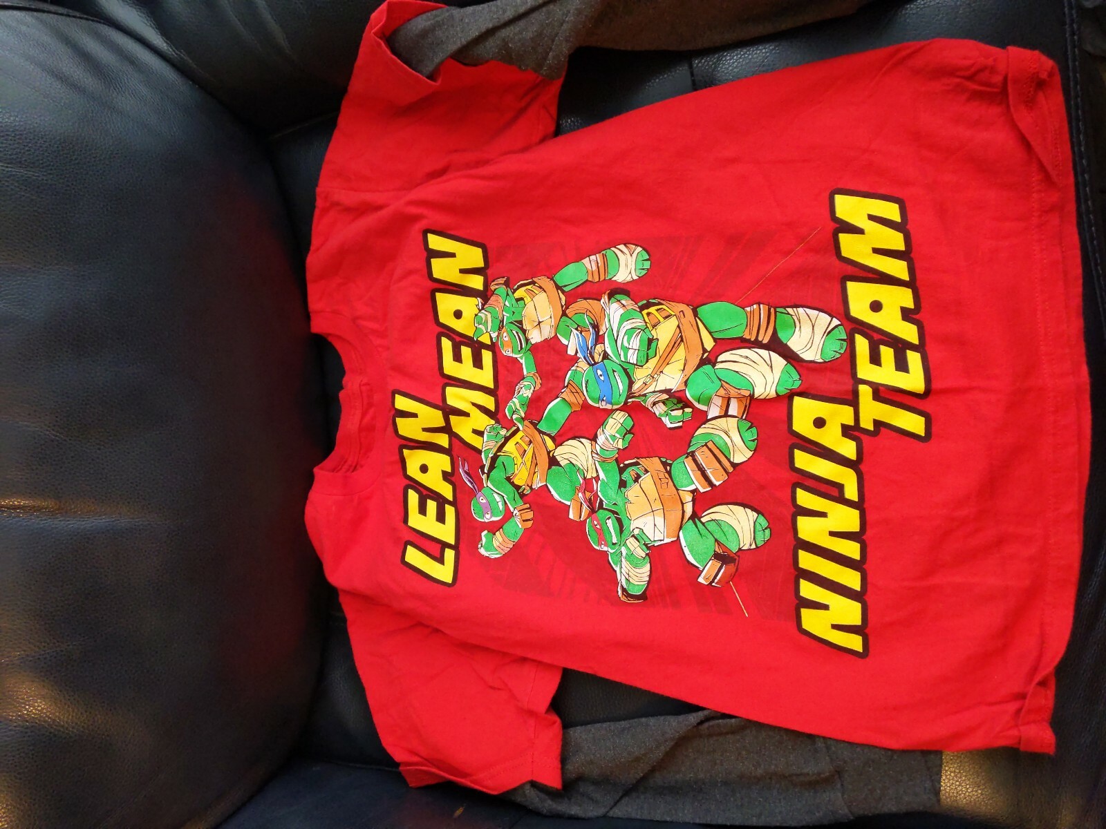 Nickelodeon Teenage Mutant Ninja Turtles Long Sleeve Shirt Lean Mean ...