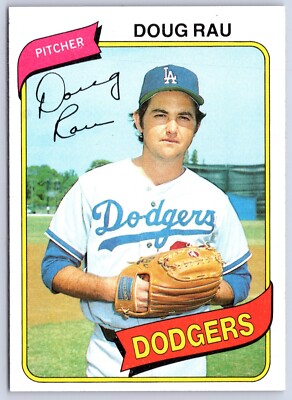 DOUG RAU 1980 TOPPS 80 NO 527 NRMINT+ 45574 | eBay