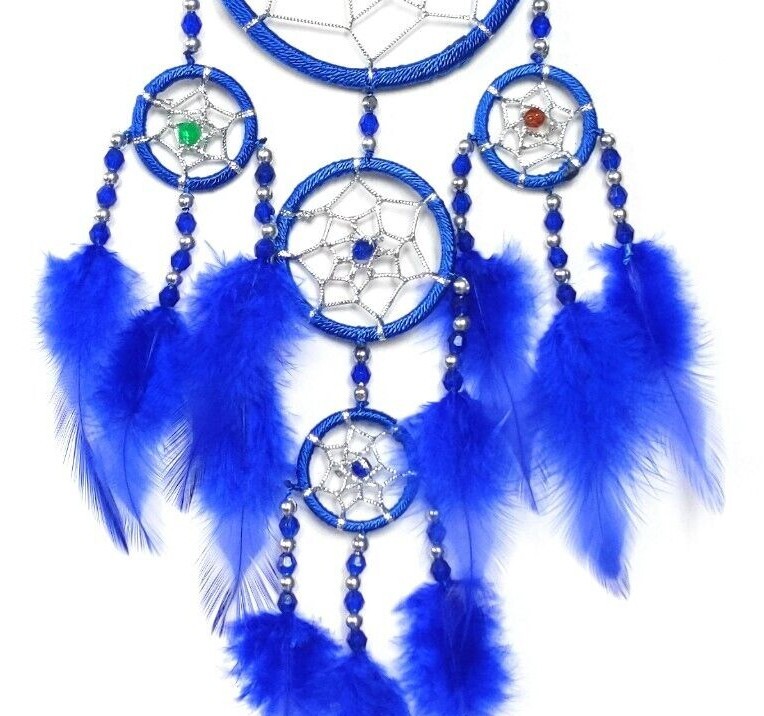 Dreamcatcher Boys Blue Dream Catcher NEW Hand Crafted Gift Bedroom ...