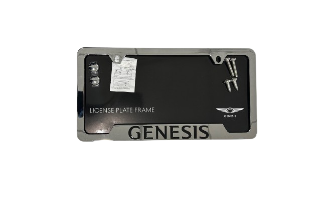 OE Genesis License Plate Frame B1F39AU000 | fits G70, G80, G90, GV60 ...