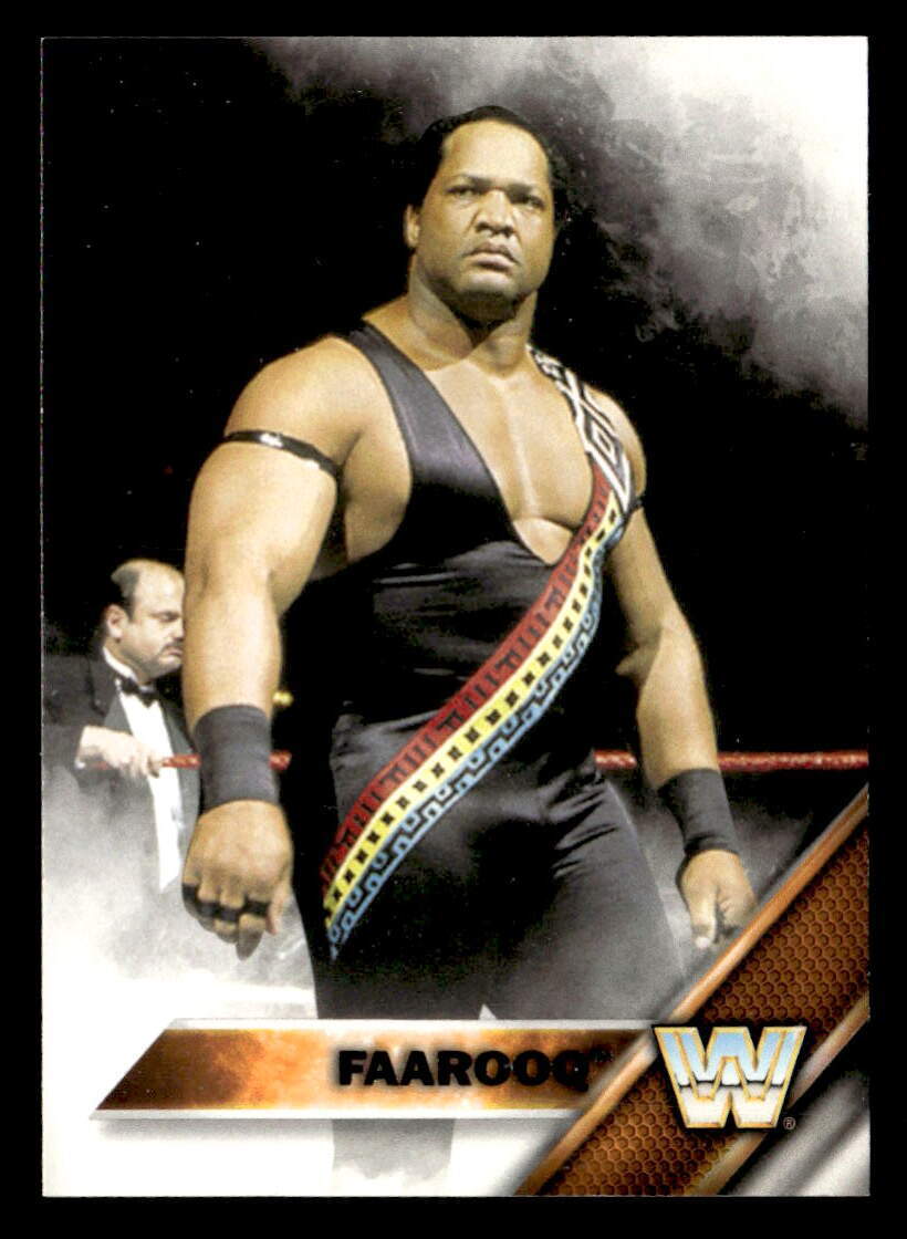 2016 Topps WWE - #88 Faarooq for sale online | eBay
