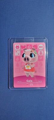 Gala #265 Animal Crossing Amiibo Card Series 3 NEVER SCANNED | eBay