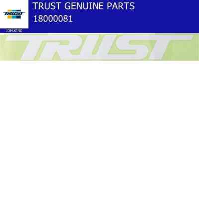 TRUST GREDDY LOGO STICKER M SIZE 384mm×50mm WHITE FOR 18000081 OEM JDM ...