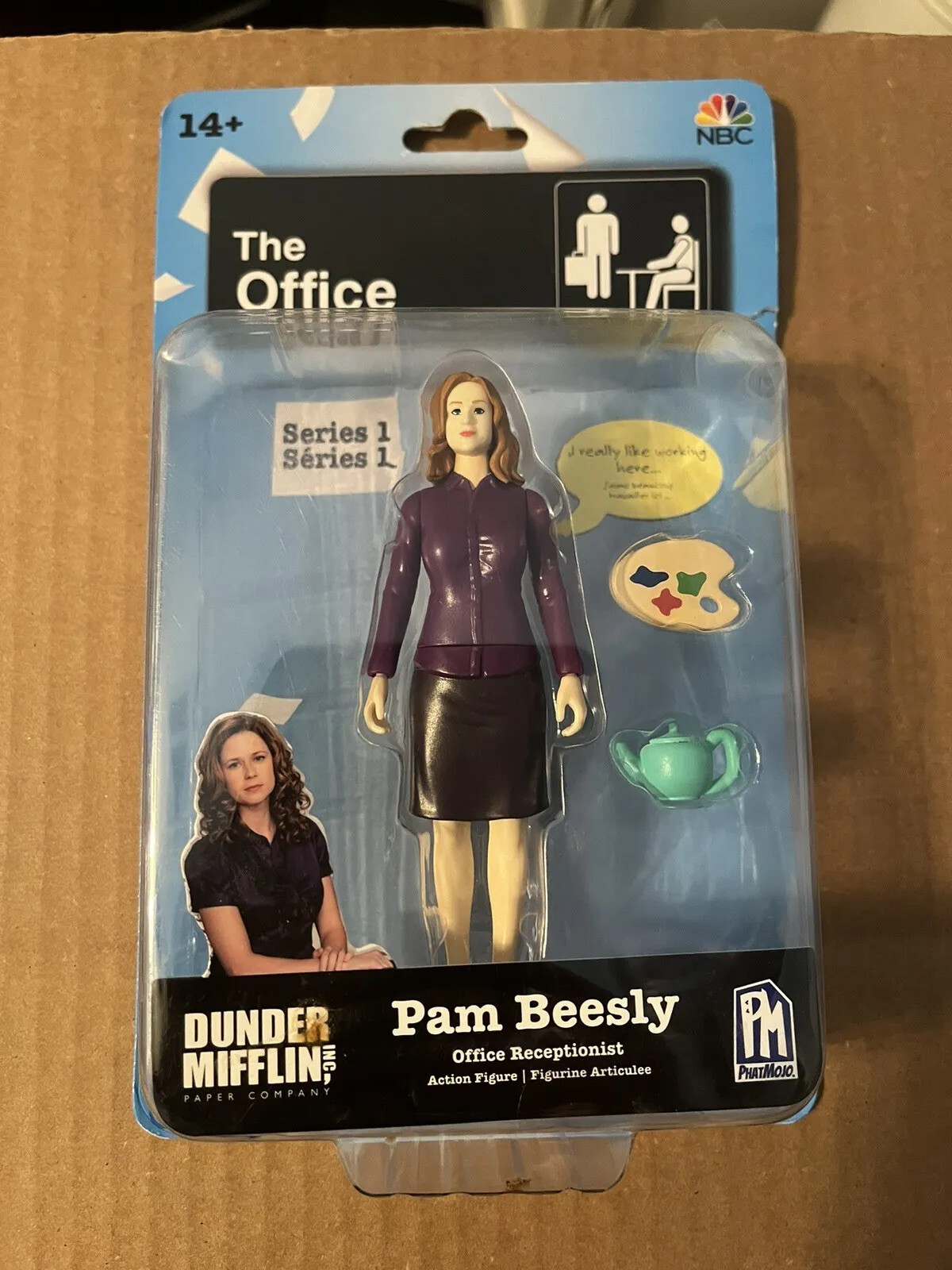 The Office Pam Beesley 5" Inch Action Figure Dunder Mifflin NEW | eBay