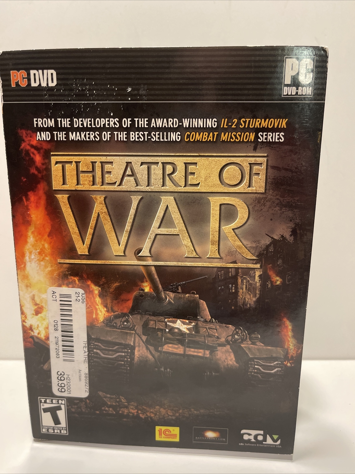 CDV Computer Game Theatre of War VG+ Brand New Sealed 2008 | eBay