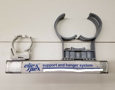 Clic-x 2 1/2" #71 Plastic Pipe Clamp Hanger Range: 2.798"- 3.150" 24 ...