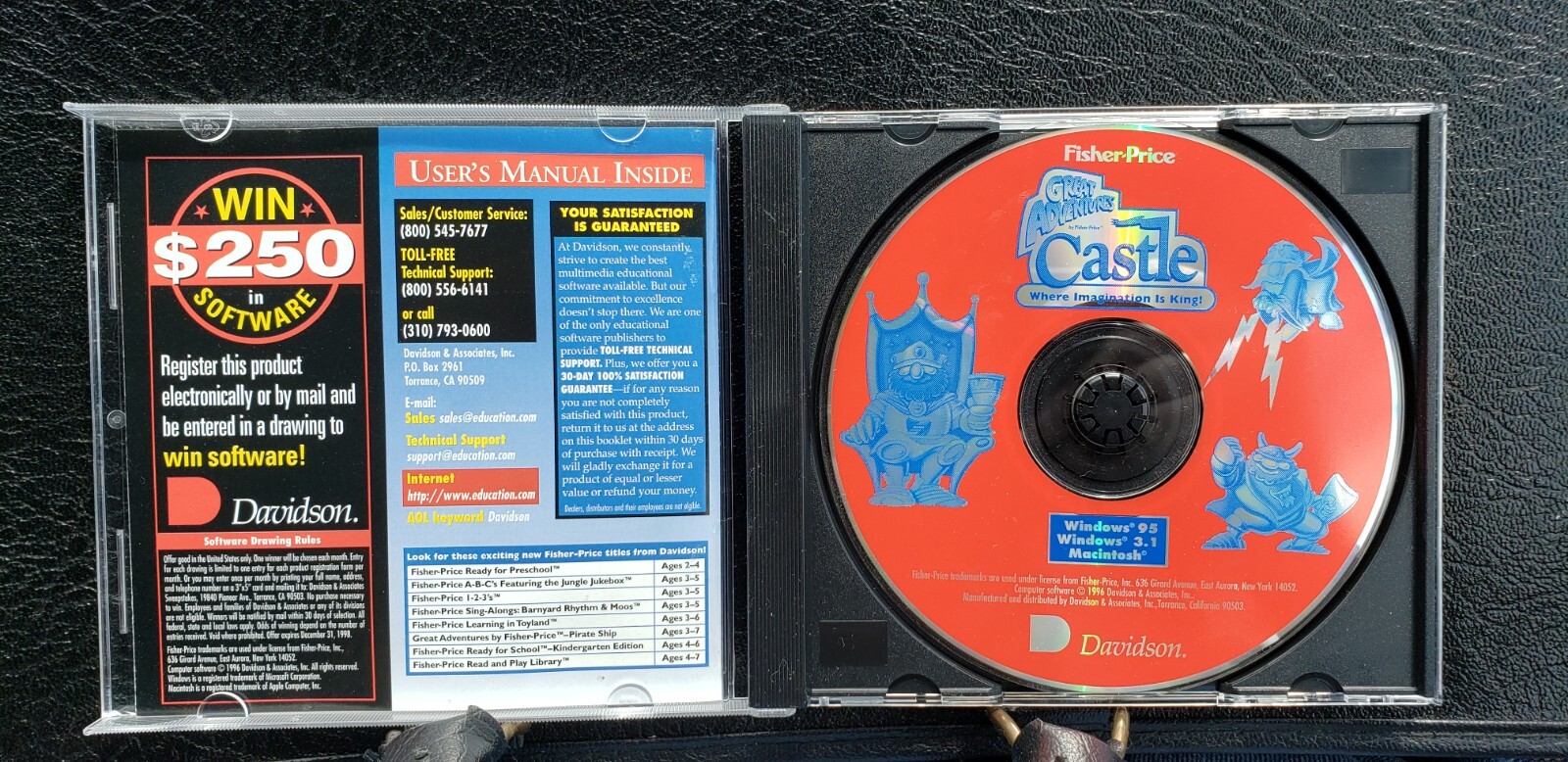 Fisher-Price Great Adventures: Castle-PC CD-ROM-Davidson | eBay