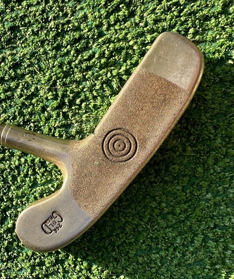 Northwestern Golf Co Model 900 Putter 35.25" Mens Says "24k Gold Plated ...