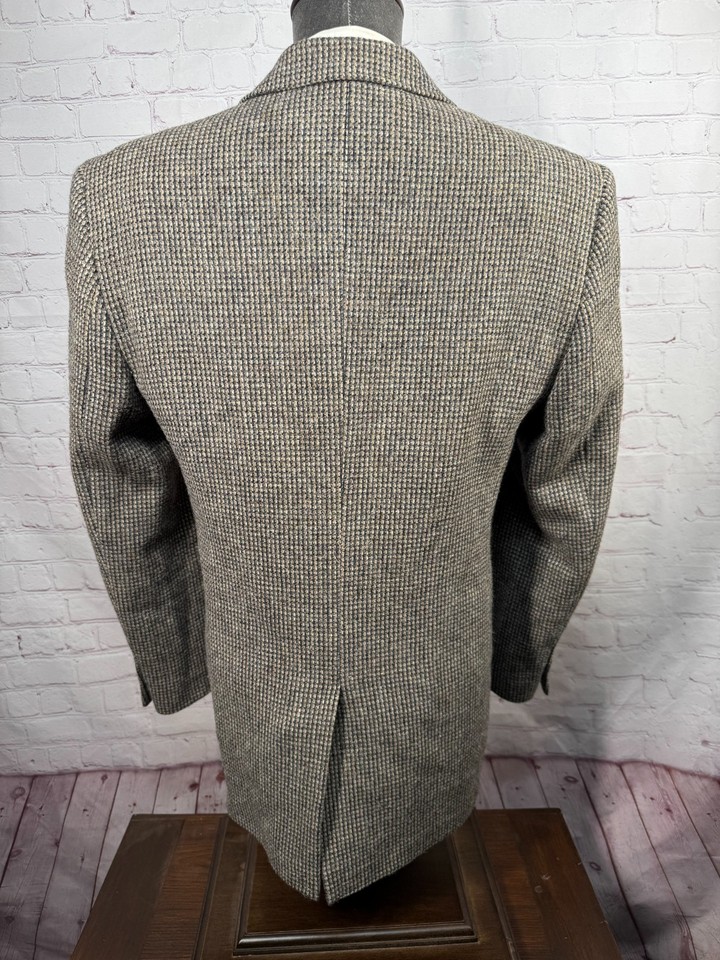 ORVIS Mens Brown TWEED FLECK Wool REG FIT Sport Coat Blazer Jacket 40L ...