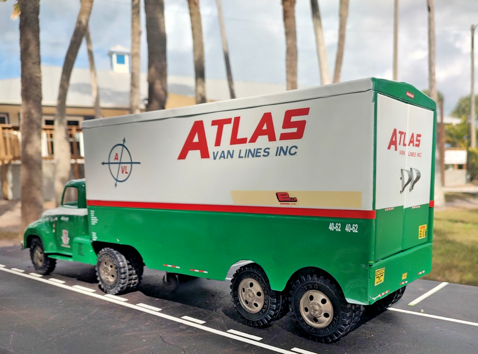 CUSTOM BUILT PRIVATE PROMO ATLAS MOVING VAN | eBay