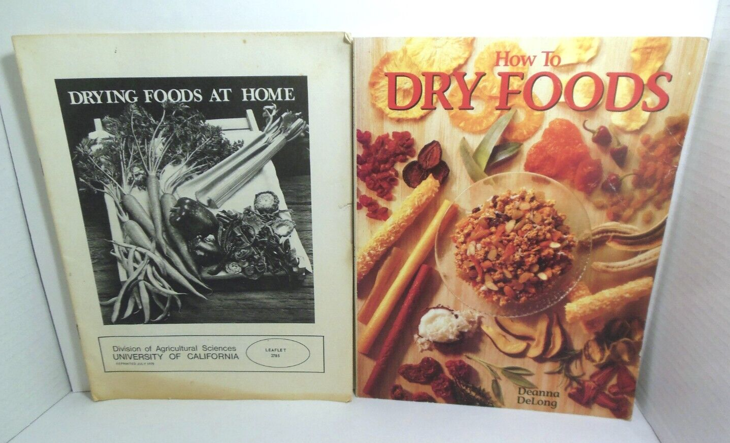 Drying Food at Home AND How to Dry Foods Dehydrating Storing ...