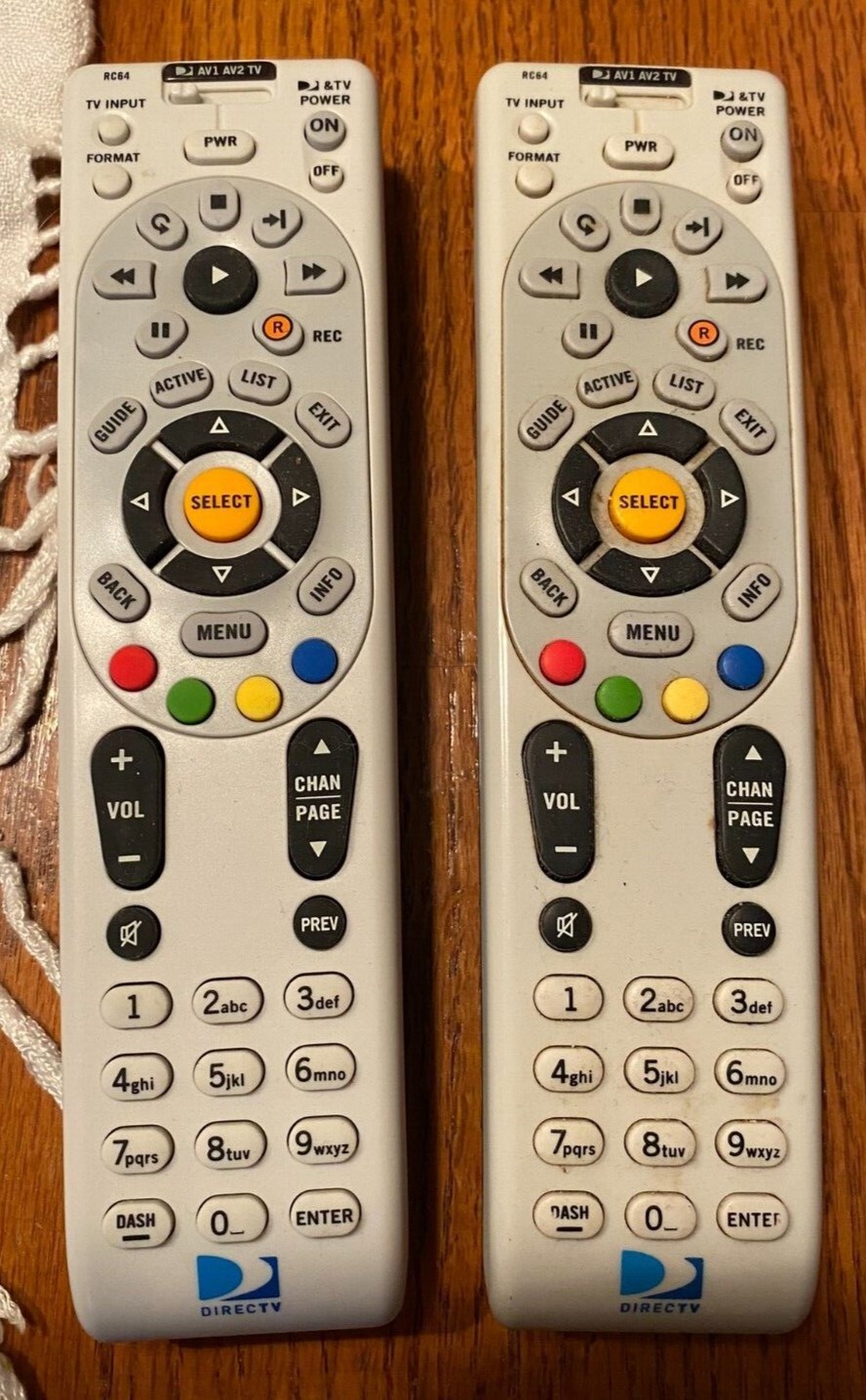 2 used Direct TV Remote Control RC66RX ⭐️ | eBay