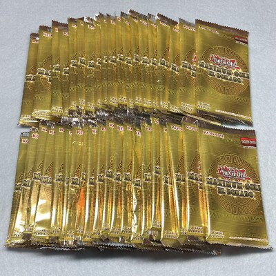 40x Yugioh Maximum Gold: El Dorado Booster Packs 1st Ed Brand New ...