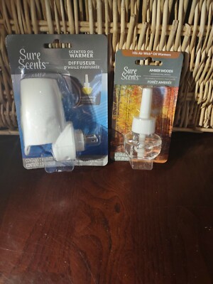 Sure Scents Diffuser Amber Woods Oil | eBay
