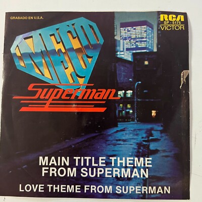 Meco, Superman, 1979 Mexican 7" Single CS Discoteque | eBay