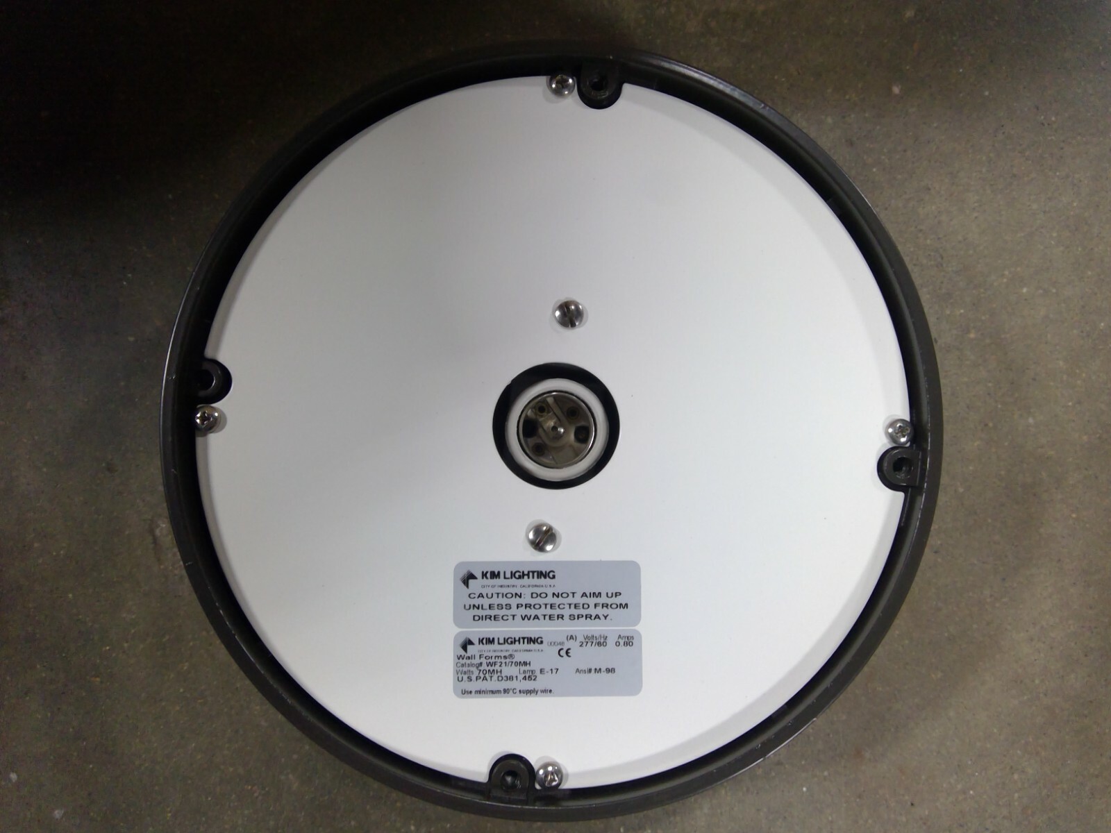 Kim Lighting WF21 Half Face Surface Mount Light Fixture **Free Shipping ...