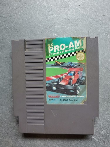 NINTENDO NES RC PRO-AM RACING GAME. AUTHENTIC, TESTED AND WORKING | eBay