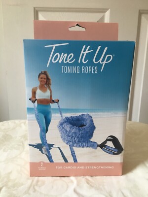 Tone It Up 2 Toning Ropes Color Blue Brand New Original Box | eBay