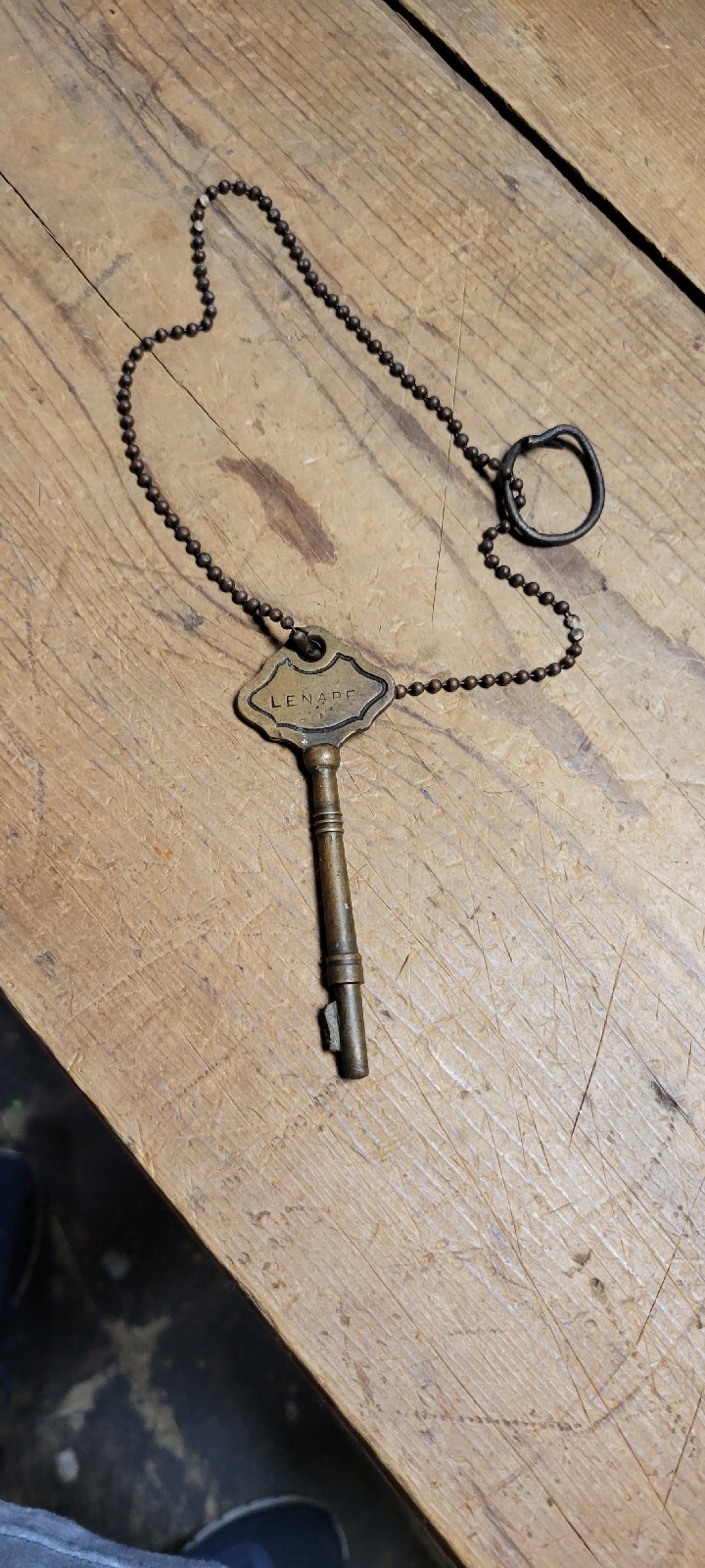 Rare Old Vintage Antique Hotel Lenape PA Skeleton Room Key NY Hall ...