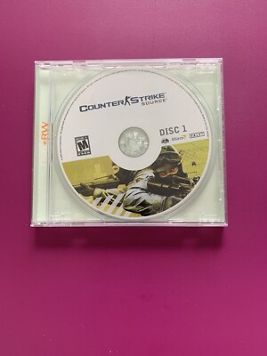 Counter-Strike: Source PC 1 DISC CD 2005 Valve Steam Half Life ...