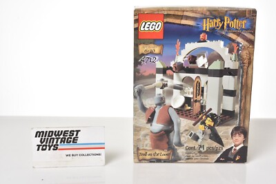 LEGO 4712 Troll On The Loose New Sealed box, Harry Potter Sorcerer's ...