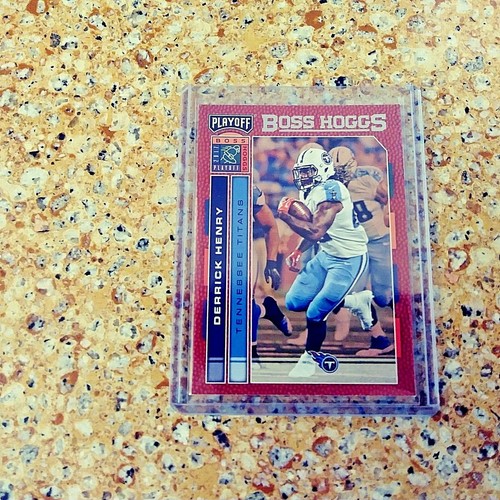 2017 PANINI DERICK HENRY BOSS HOGS PLAYOFF CARD. | eBay